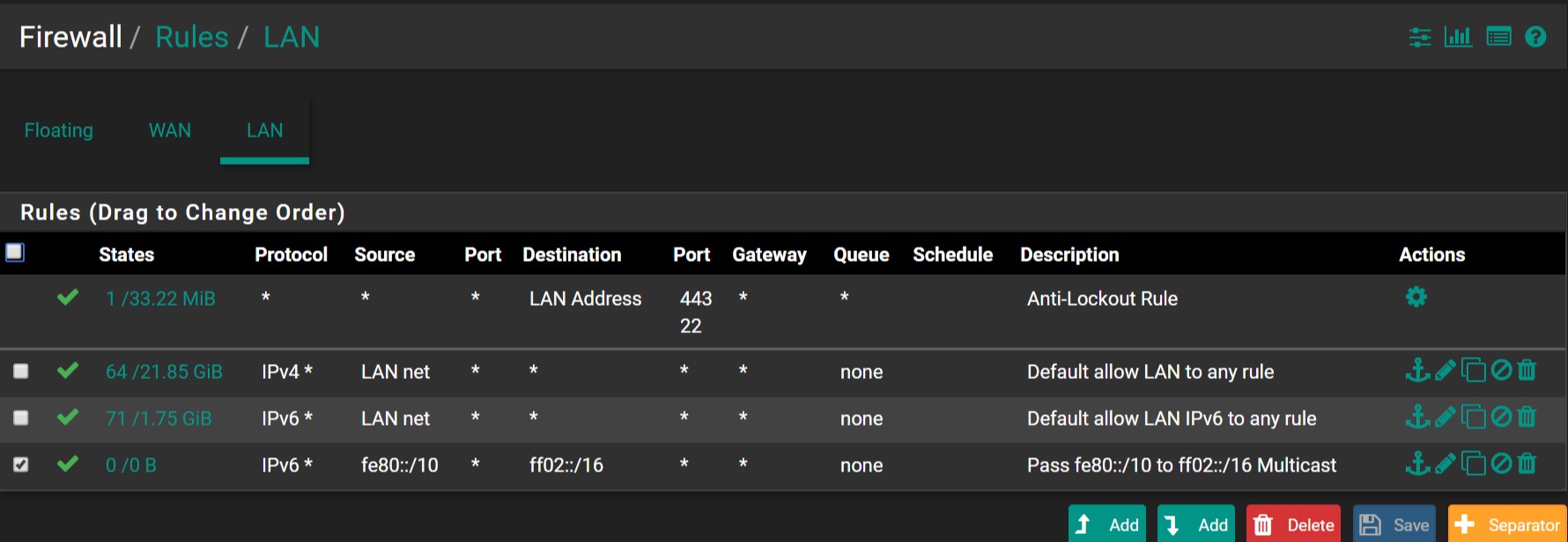 How To Allow Privacy Addresses On The Lan Netgate Forum