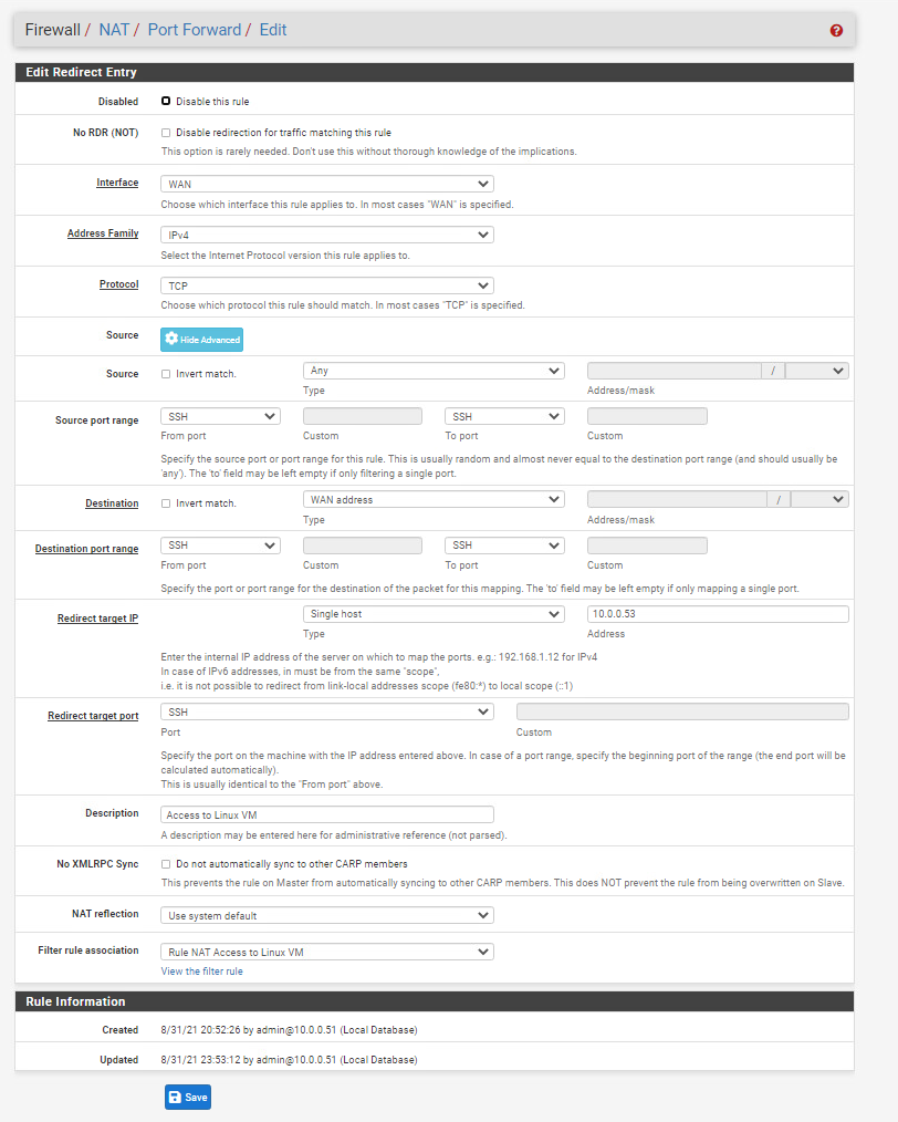 Port Forwarding Not Working On ESXi Netgate Forum