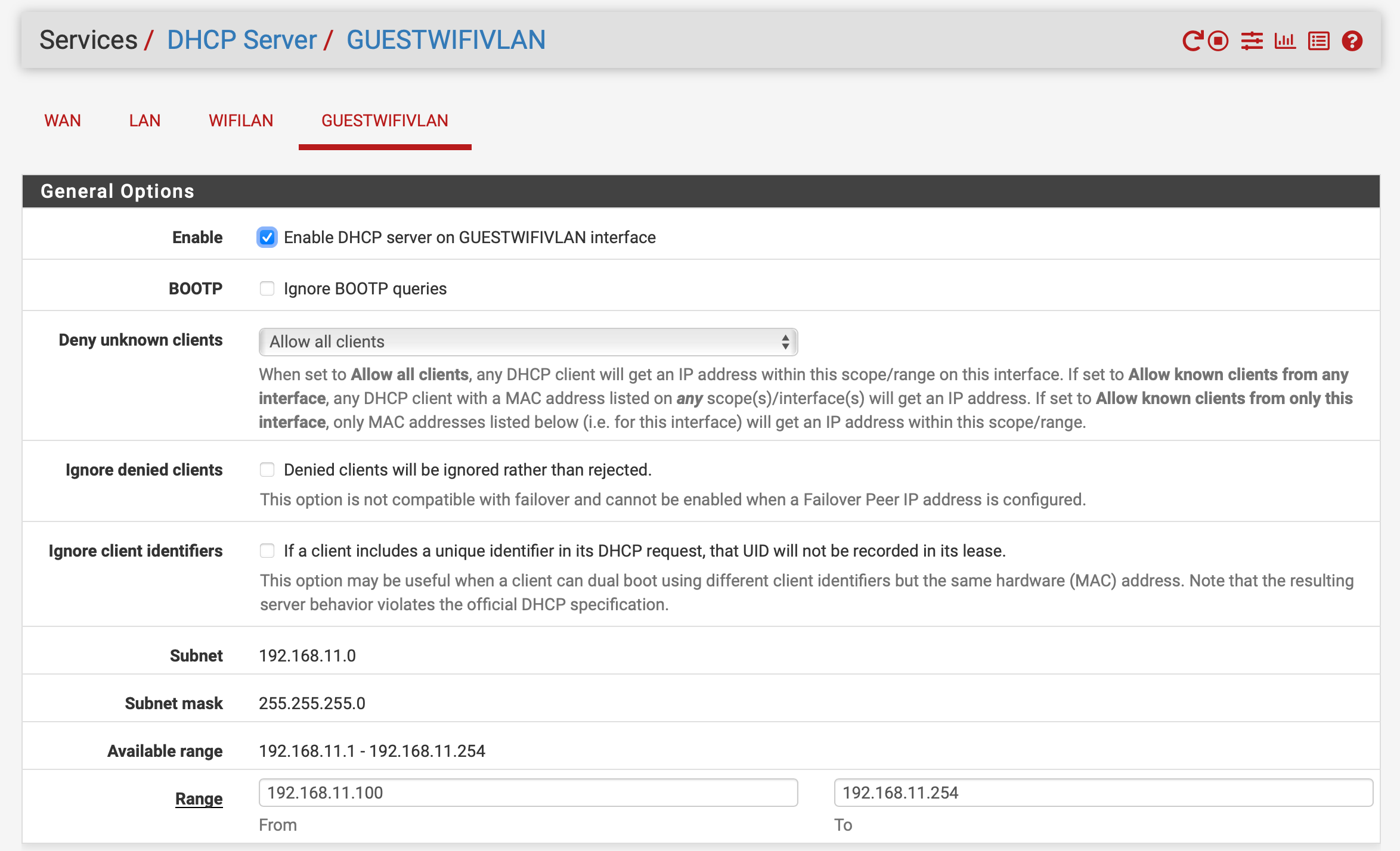 Cant Get Guest Wifi Vlan To Serve Up Ips Netgate Forum