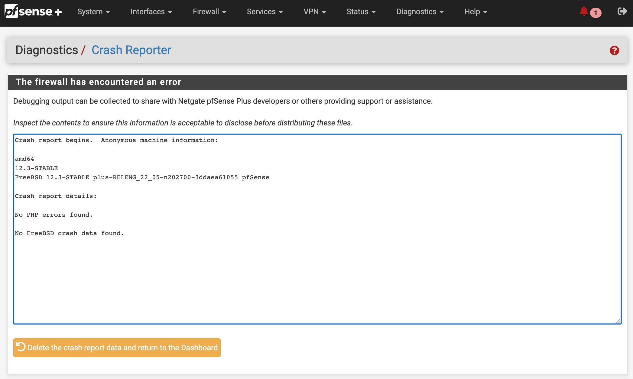 php error after upgrade from rc -> 22.05 | Netgate Forum