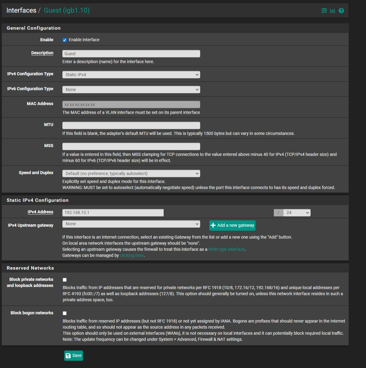 Vlan Won T Connect To Internet Netgate Forum