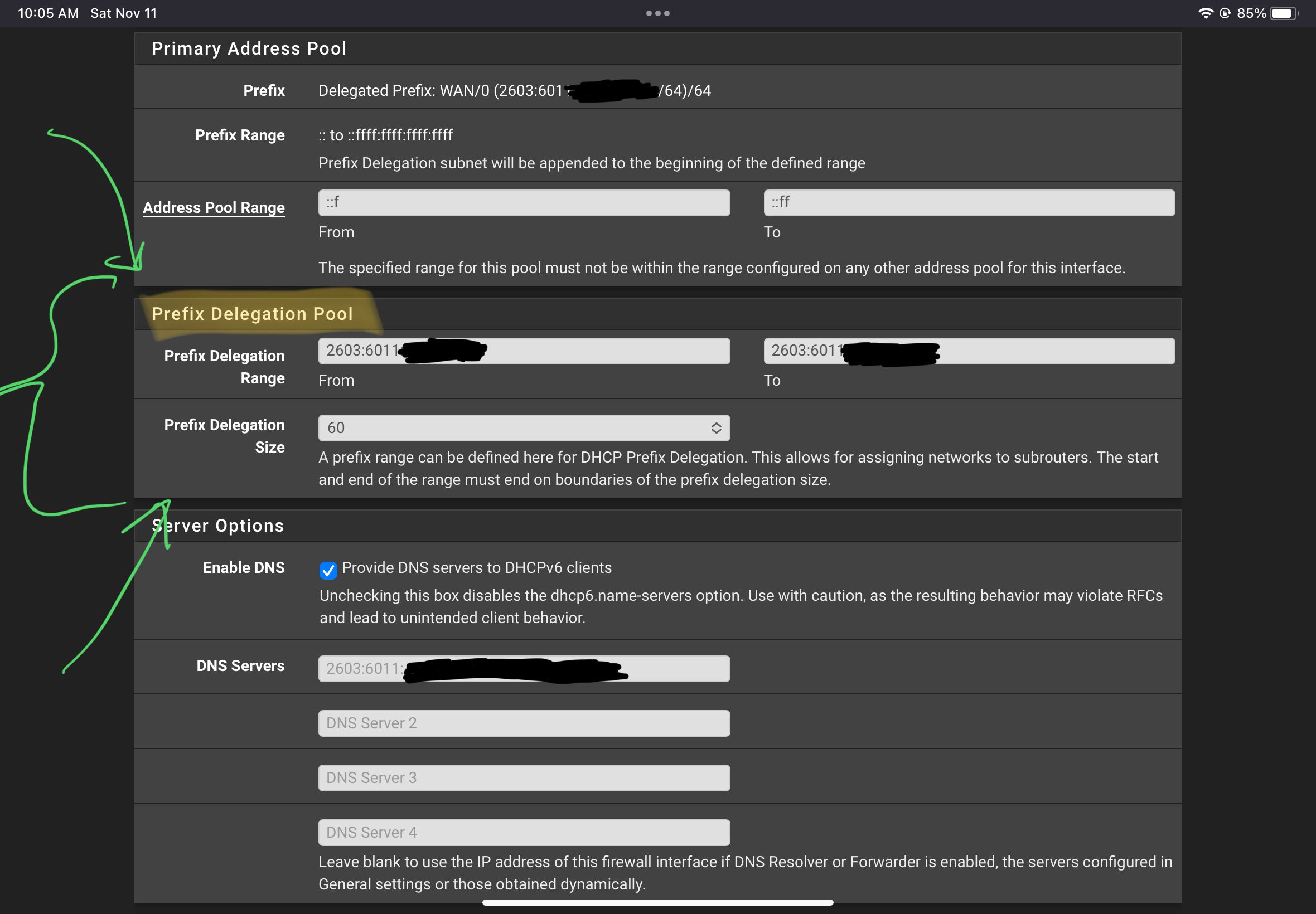 Kea implementation doesn’t support ‘Prefix Delegation Pool’ | Netgate Forum