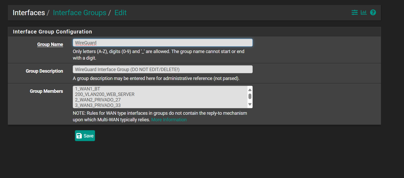 Cannot Get Wireguard Routing Outside Netgate Forum