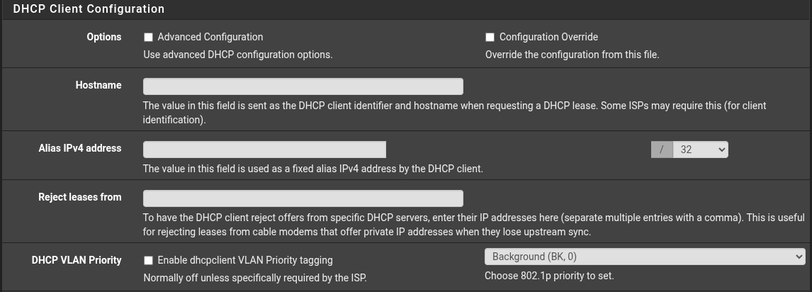 Dual WAN DHCP Issues | Netgate Forum